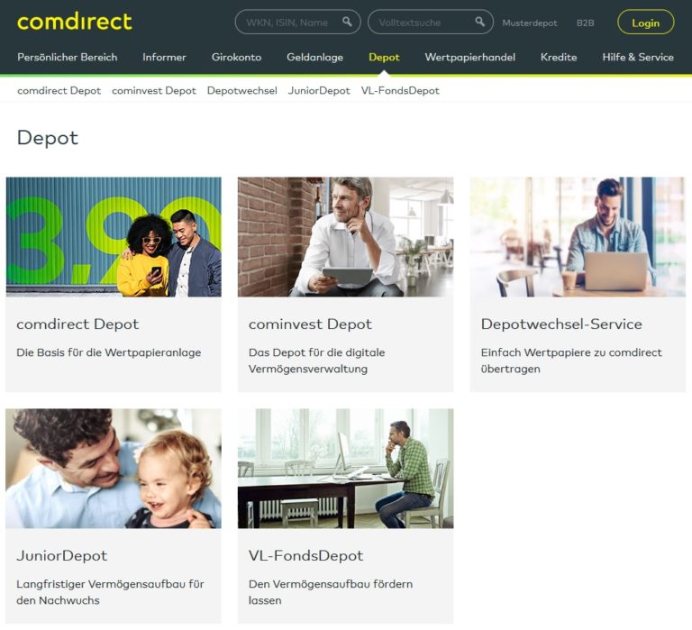 comdirect Bank Schweiz - Depot & Gebühren im Review